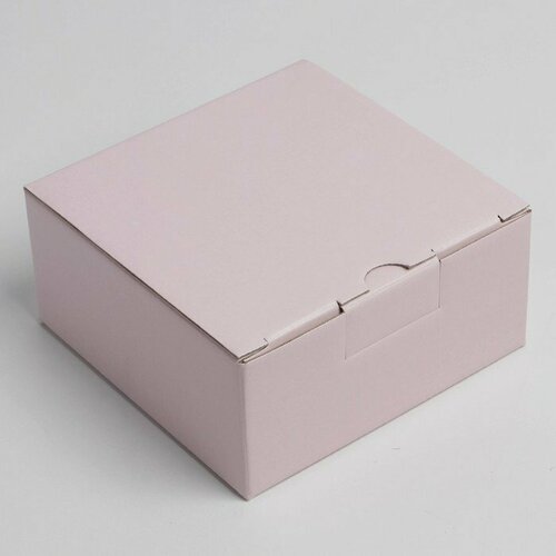 Коробка складная «Розовая», 15 х 15 х 7 см (комплект из 17 шт)