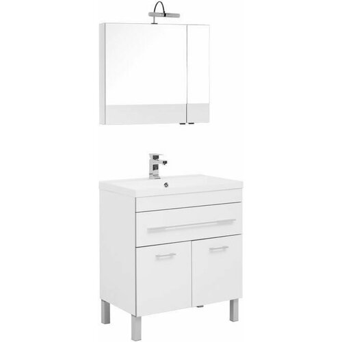 Комплект мебели для ванной Aquanet Верона 75 231034 Белый