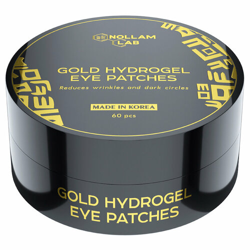 Nollam Lab Золотые гидрогелевые патчи для глаз Gold Hydrogel Eye Patches, 60 шт.