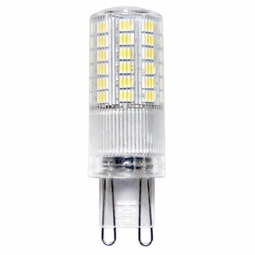 Лампа светодиодная Lexman G9 170-240 В 5 Вт прозрачная 600 лм нейтральный белый свет