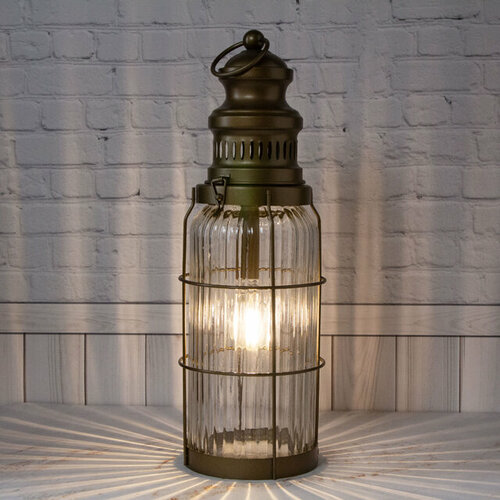 Koopman Декоративный светильник Лофт: Манхэттен с филаментной LED лампой 38 см XX8323110