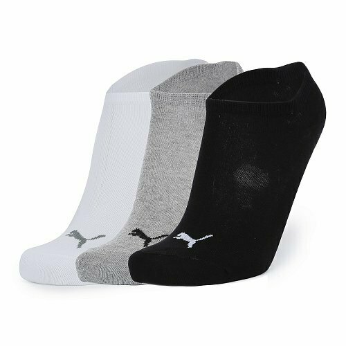 Носки PUMA, размер 39-42, белый, черный, серый