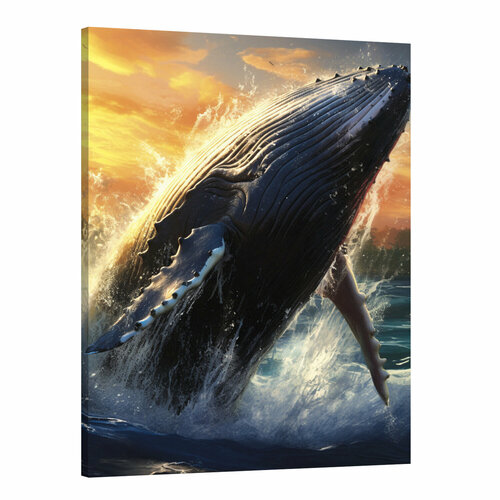 Интерьерная картина 50х70 "Морское приключение"