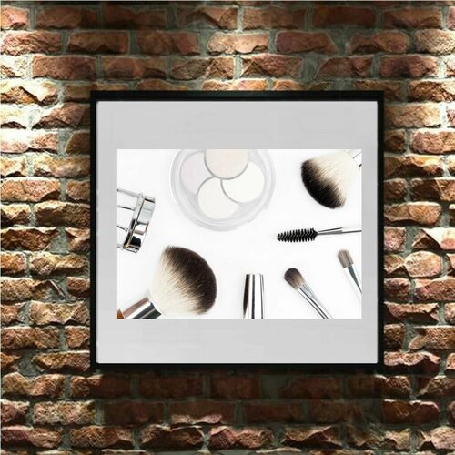 Постер "Набор бьюти-мастера" от Cool Eshe из коллекции "Креатив", плакат А4 (29,7 х 21 см) для интерьера салона красоты или парикмахерской