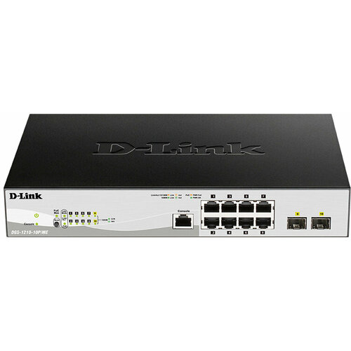 D-Link DGS-1210-10P/ME/B1A Коммутатор DGS-1210-10P/ME/B1A