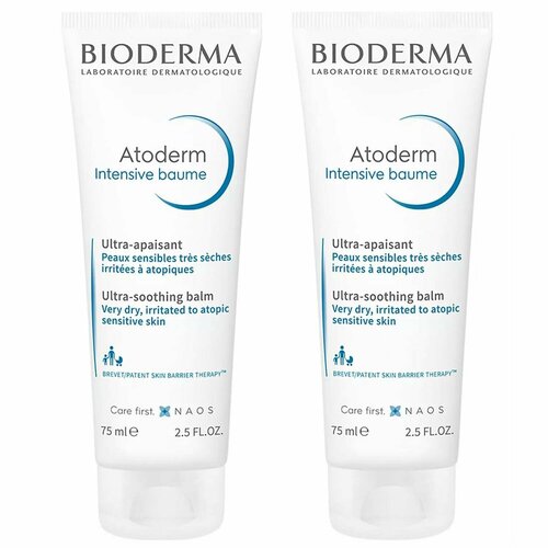 Bioderma Бальзам Atoderm Intensive, 2 х 75 мл