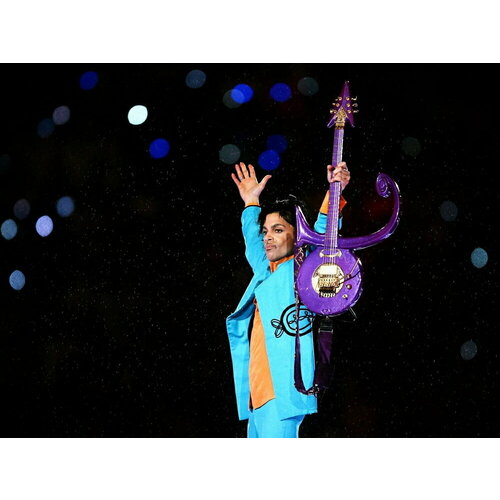Плакат, постер на бумаге Prince/Принц/музыкальные/поп исполнитель/артист/поп-звезда/группа. Размер 30 х 42 см