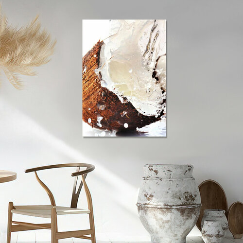 Картина/Картина на холсте для интерьера/Картина на стену/Картина для кухни/ - Кокосовое молоко3 40х60