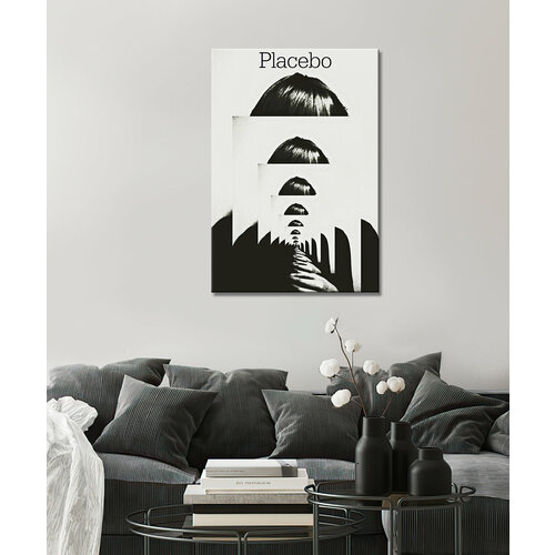 Картина/Картина на холсте для интерьера/Картина на стену/Картина для кухни/ -Placebo обложка рекурсия 20х30