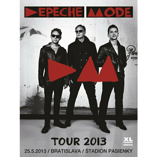 Плакат, постер на бумаге Depeche Mode/музыкальные/поп исполнитель/артист/поп-звезда/группа. Размер 21 х 30 см