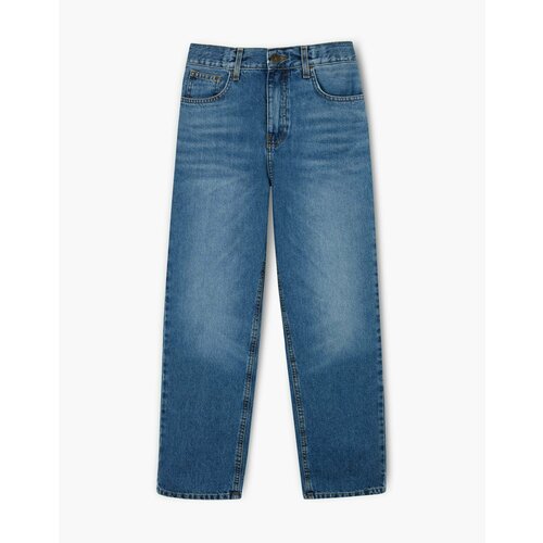 Джинсы  Gloria Jeans, размер 8-9л/134 (33), синий