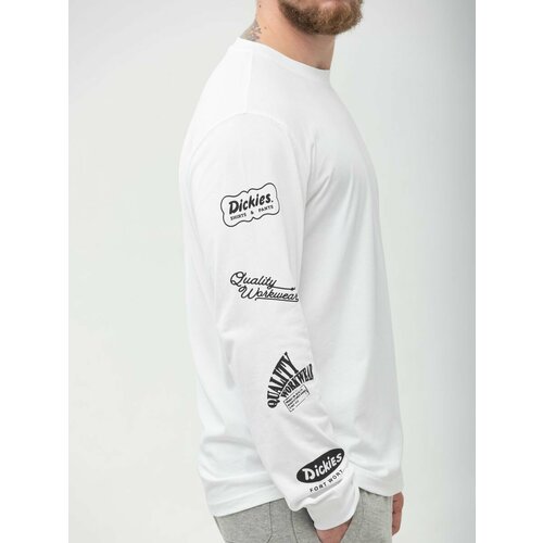 Лонгслив Dickies, размер L, белый