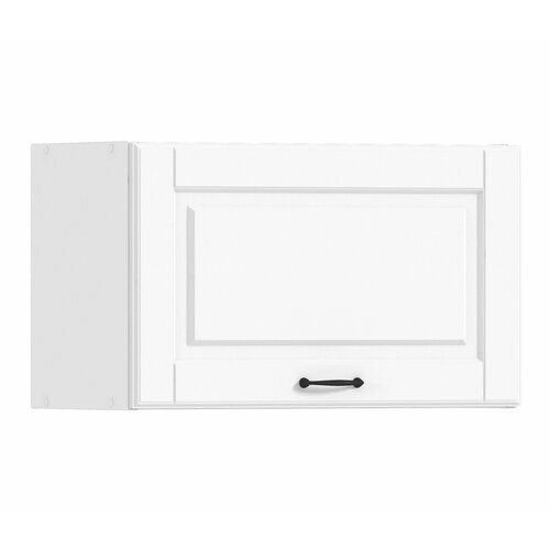 Кухонный модуль навесной шкаф горизонтальный столплит Регина РП-260 Белый/Белый матовый, 60х36х28 см