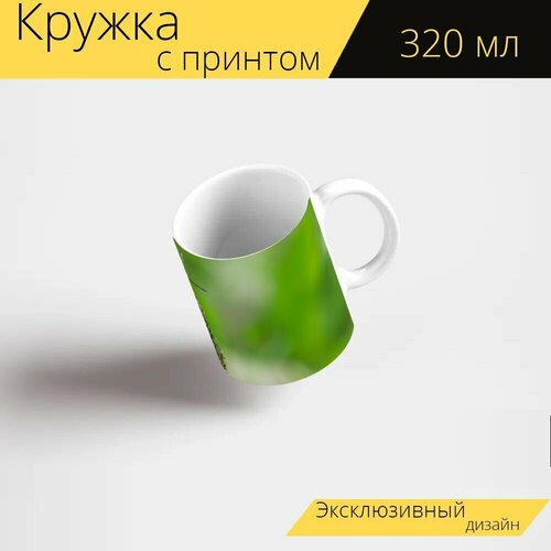 Кружка с рисунком, принтом "Пурпур плодоовощ черепашка, ошибка, насекомое" 320 мл.
