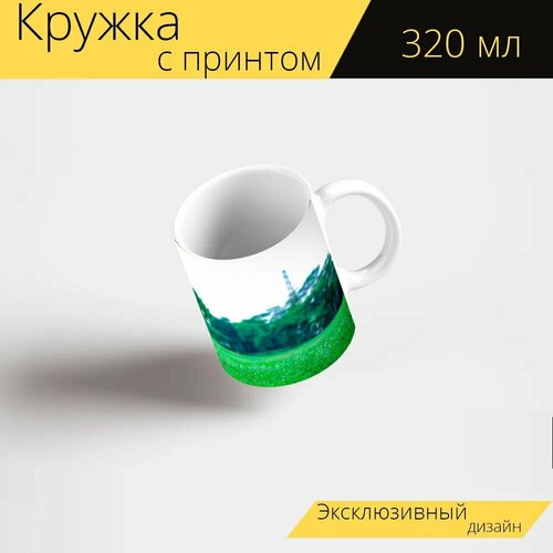 Кружка с рисунком, принтом "Hijaber, красивая, кукла" 320 мл.