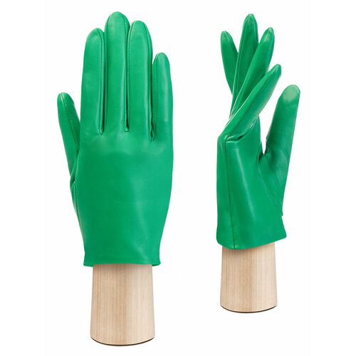 Перчатки ELEGANZZA, размер 6.5, зеленый