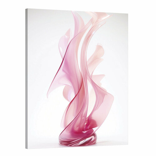 Интерьерная картина 50х70 "Розовая гармония"