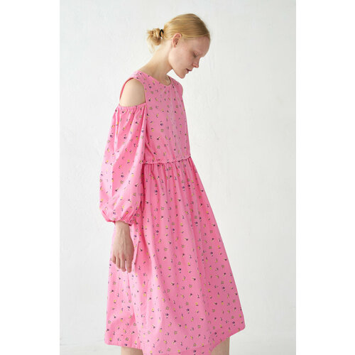Платье УСТА К УСТАМ, размер S, розовый