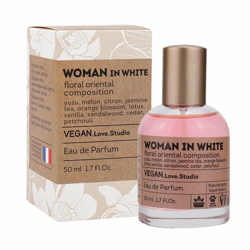 Delta parfum Туалетная вода женская Vegan Love Studio Woman In White, 50мл