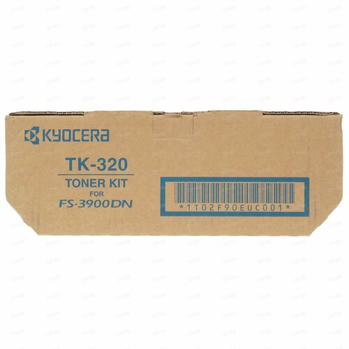 Картридж лазерный Kyocera TK-320 черный, с чипом