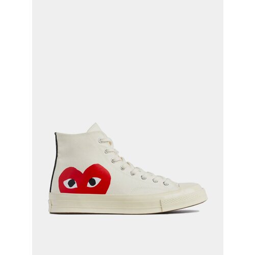 Кеды Converse Comme des Garcons Play Chuck 70 Hi, размер 41,5 EU, бежевый