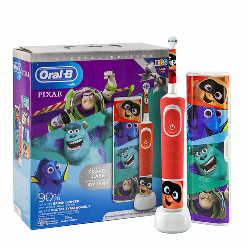 Braun Oral-B Vitality Kids D100 Pixar, от 3 лет