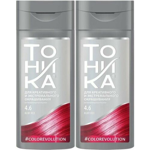 Тоника Color Evolution оттеночный бальзам 4.6 Ruby Red, 2шт