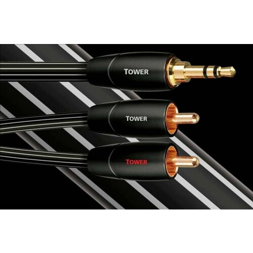 AudioQuest Tower 3.5mm-2RCA (1m)