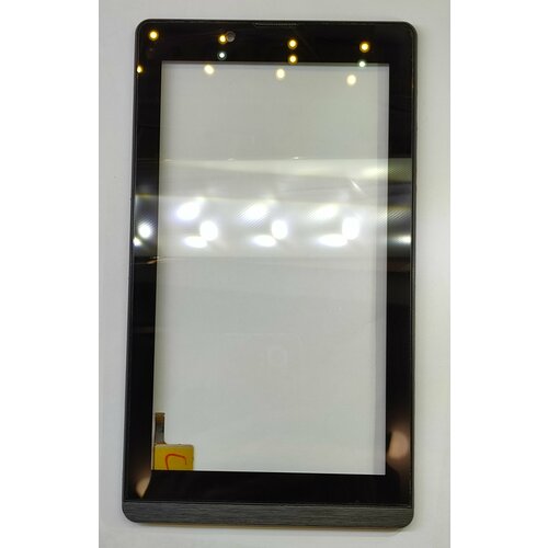 Тачскрин сенсор touchscreen сенсорный экран стекло для планшета Wexler tab 7iq с рамкой