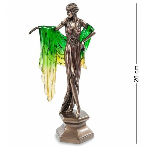 Статуэтка Veronese "Девушка-тайна" (bronze) WS-452
