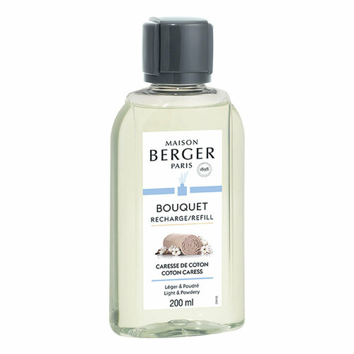 Жидкость для диффузора Maison Berger нежность хлопка (Cotton Caress), 200 мл