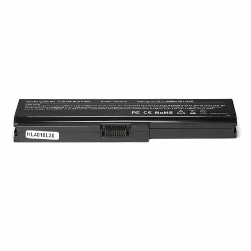 Аккумулятор для ноутбука Toshiba Satellite L310, L510, M300, M500, U400, A660, L600, Portege M800 Series. 10.8V 4400mAh PN: PA3819U-1BRS, PABAS117