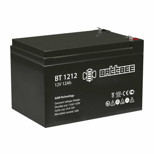 Аккумуляторная батарея BattBee BT 1212 {4}