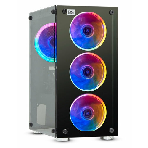 Корпус Minitower Exegate Mistery X2 mATX, без БП, черный EX294382RUS