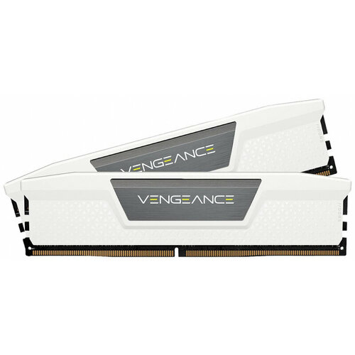 Оперативная память Corsair DDR5 32GB (2x16GB) Vengeance 5600MHz CL36 (36-36-36-76) 1.25V / CMK32GX5M2B5600C36W / White
