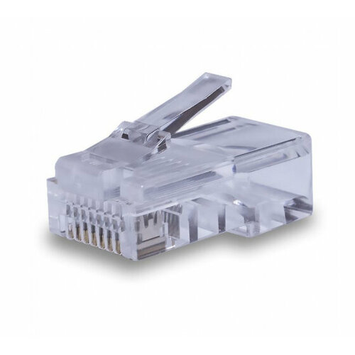 Коннекторы 8P8C (Компьютерные разъемы) U/UTP Cat.5e (RJ-45) Уп. 100шт. | код 10-0209 | SUPRLAN ( 7 упак.)