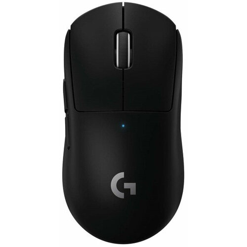 Logitech Мышь Logitech G PRO X SUPERLIGHT черный оптическая (25600dpi) беспроводная USB (4but)