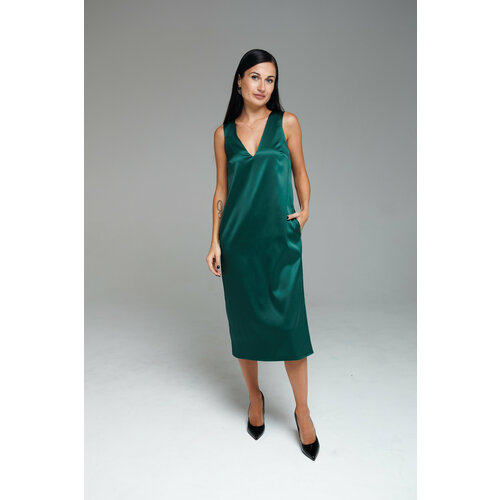 Платье Kasse, размер 52, зеленый