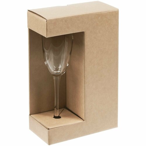 Набор из 2 бокалов для шампанского «Энотека», бокал: высота 22,5 см, диаметр 7 см; упаковка 23,4х14,5х7,7 см, бокал - стекло; коробка - картон