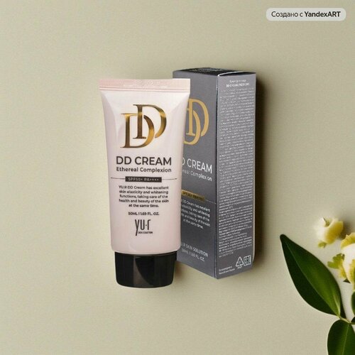 YU.R корректирующий крем DD Ethereal Complexion, SPF 50+, оттенок: DARK, 1 шт.