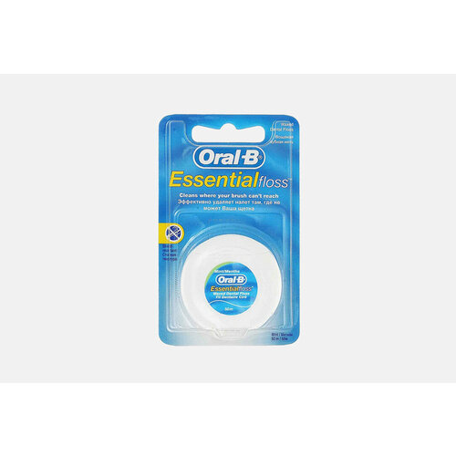Мятная Зубная нить 50м Essential Floss Mint Oral-B 1 мл.