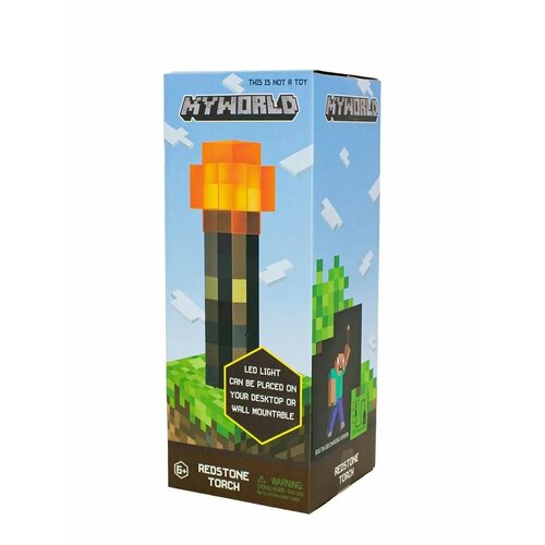 Светильник-ночник в стиле Minecraft, 4 цвета, настольный/подвесной, с наконечником