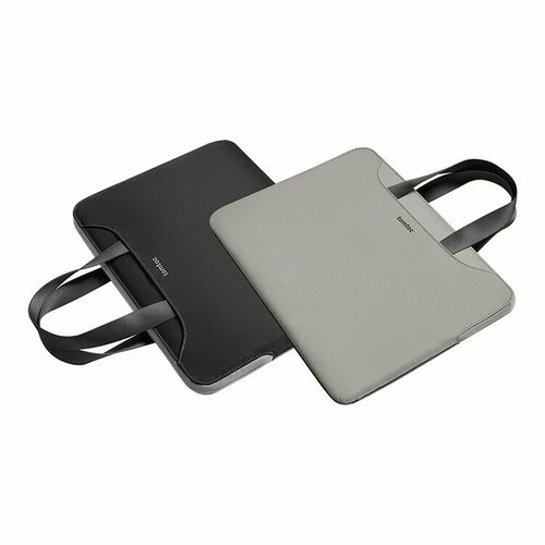 Tomtoc для ноутбуков 13" MacBook Pro|Air M2 | M1 сумка двухцветная TheHer Laptop Handbag A21 Gray/Black