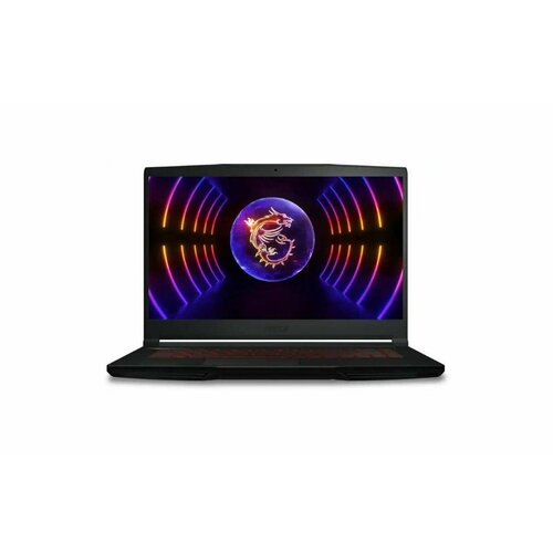 Игровой ноутбук MSI Thin GF63 12UCX/9S7-16R821-1043/Core i5-12450H/8Gb/512Gb/15.6 FHD 144Hz/RTX 2050 4GB/DOS черный