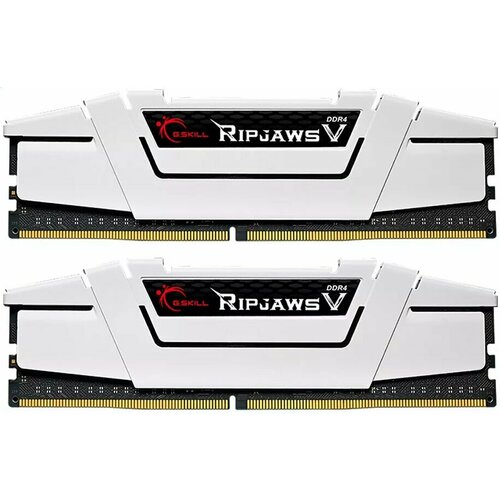 Оперативная память 32Gb DDR4 3600MHz G.Skill Ripjaws V White (2x16Gb KIT) (F4-3600C18D-32GVW)