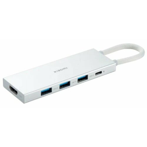 USB-хаб Xiaomi Type-C 5в1 3USB/1USB-C/HDMI XMDS05YM белый