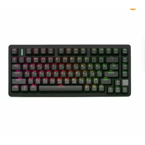 Игровая механическая клавиатура ARDOR GAMING Maul, Kailh Red,81 клавиш, RGB, Bluetooth, черная.