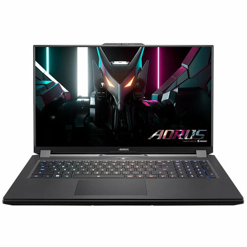 Ноутбук Gigabyte Aorus 17H BXF (BXF-74KZ554SH) Core i7 13700H/16Gb/SSD1Tb/NVIDIA GeForce RTX4080 12Gb/17.3" IPS FHD/Windows 11 Home/black