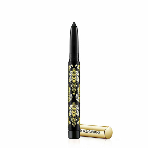 DOLCE&GABBANA Кремовые тени-карандаш для глаз Intenseyes Creamy Eyeshadow Stick (1 Black)