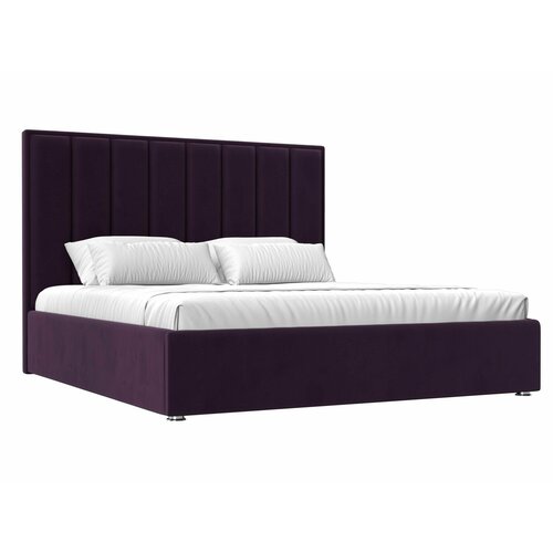 Интерьерная кровать Афродита 160, Велюр фиолетовый